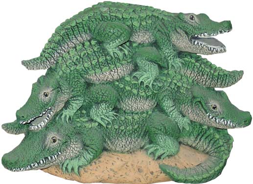 #2024 Stack of Alligator 8" – CeramicShop.com