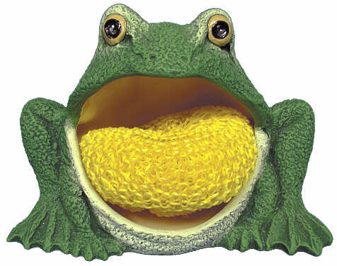 #2762 Frog Brillo 5 1-2" – CeramicShop.com