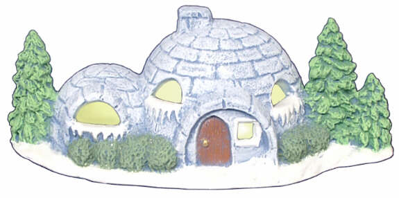 #2947 Igloo Home (Large) 5 3-4" – CeramicShop.com