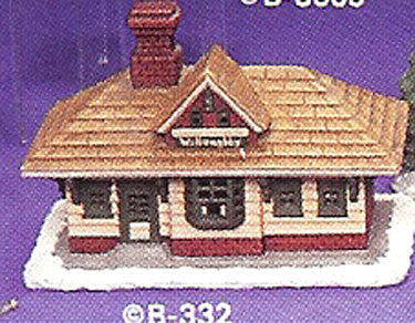 B332 Village Train Station Ceramic Molds – CeramicShop.com